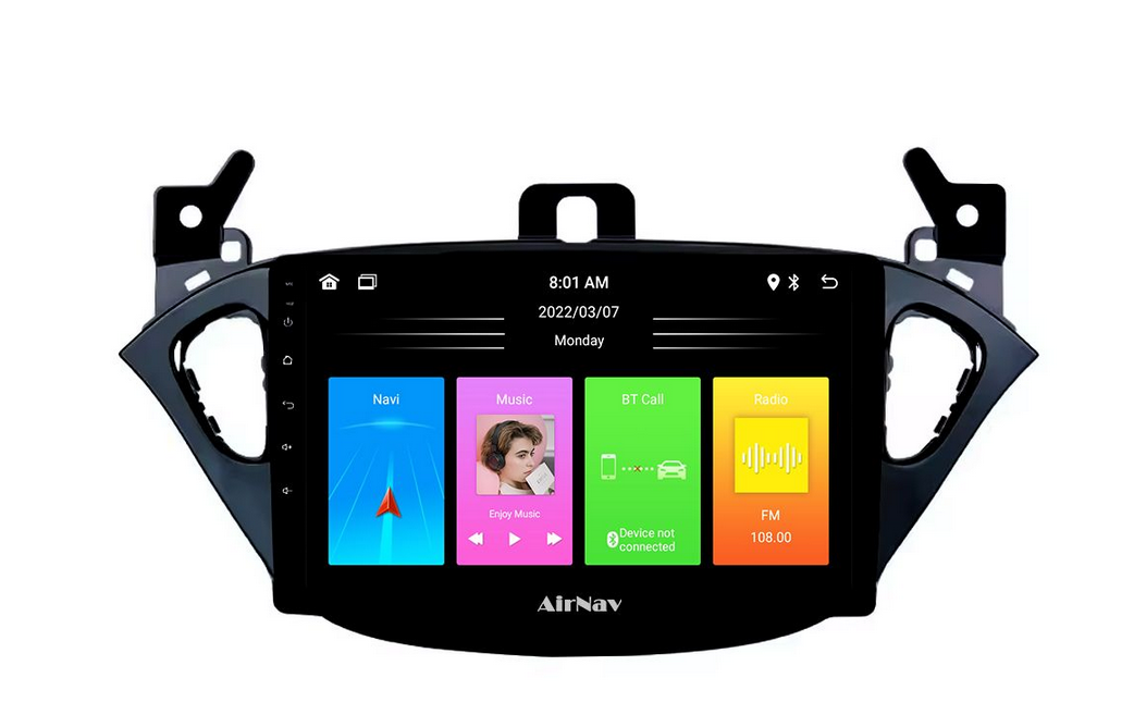 AirNav Opel Adam Android Radio High Spec Wireless Carplay And Android ...