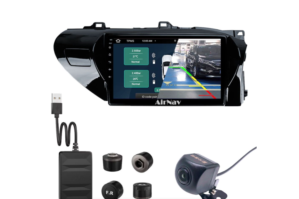 AirNav Toyota Hilux Gd6 TPMS And Camera Android Bundle High Spec ...